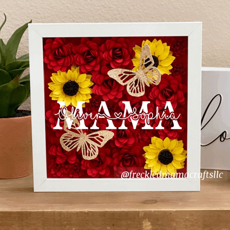 Mother Shadow Box - Etsy