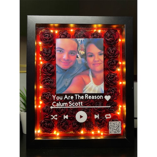 Light-up Shadow Box Personalized Shadow Box With Lights | Etsy