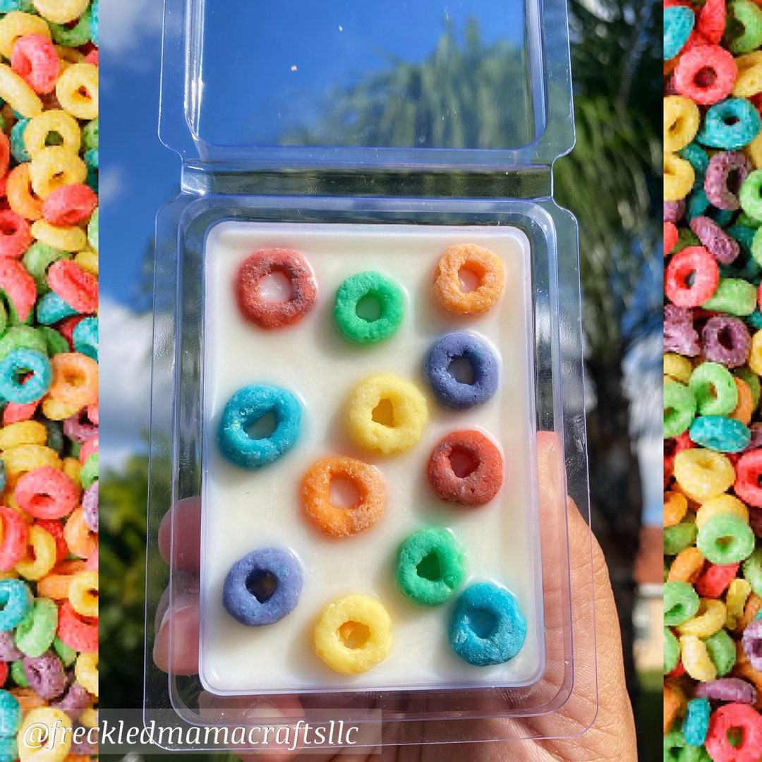 Fruity Loops Wax Melts, Fruity Cereal Soy Wax Scented Candle, Fruity ...
