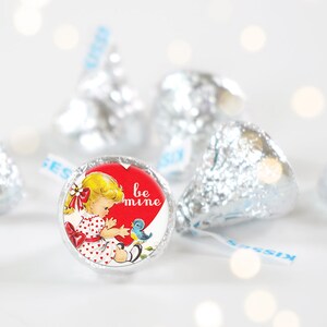 Printable Valentine Hershey Kisses Labels Digital Collage Sheet Instant ...