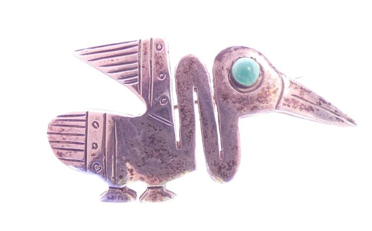 Graziella Laffi Peru Peruvian Sterling Silver 925 Fine Brooch - Etsy