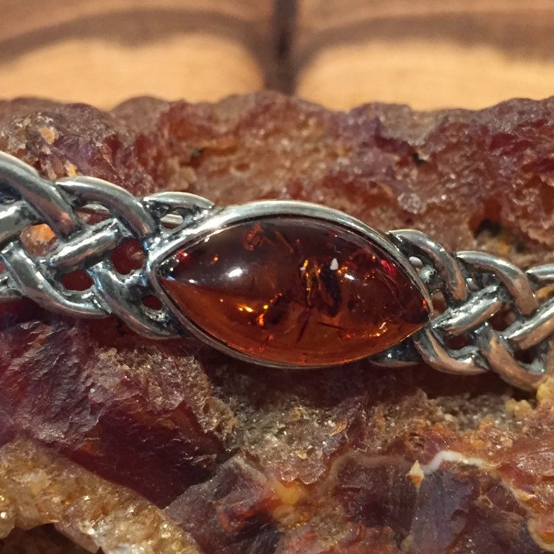 Amber Pin - Etsy