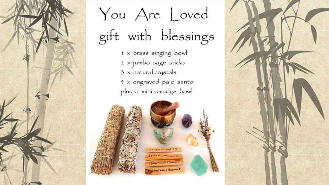You Are Loved! Spiritual Loving Gift Set With Powerful Blessings ...