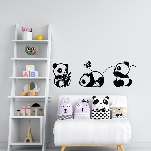 Panda Decal - Etsy