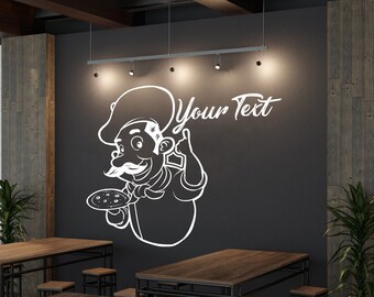 Pizza Window Decal - Etsy