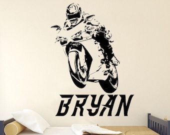 Bike Name Sticker - Etsy