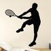 Tennis Decal Sports Decal Tennis Sticker Tennis Wall Decal - Etsy