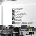 Our Core Values Wall Decal,office Wall Decal,office Wall Decor,office ...