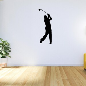 Golf Wall Decal Golf Wall Sticker Golf Wall Art Sports Wall Decal ...