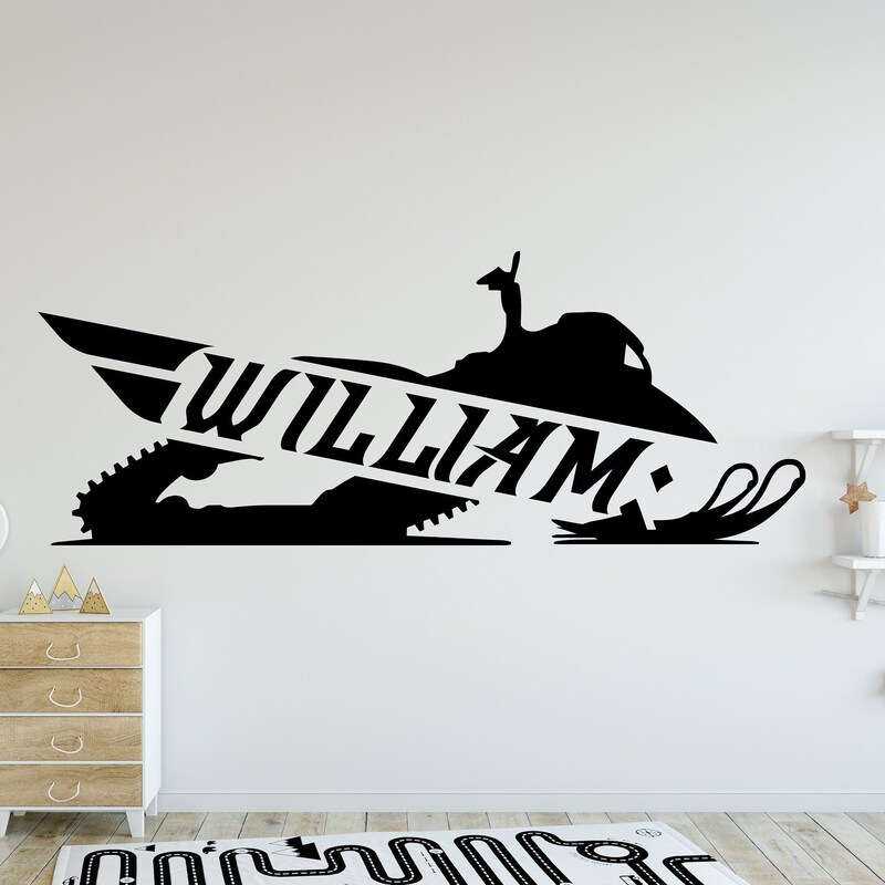 Snowmobile Wall Art - Etsy