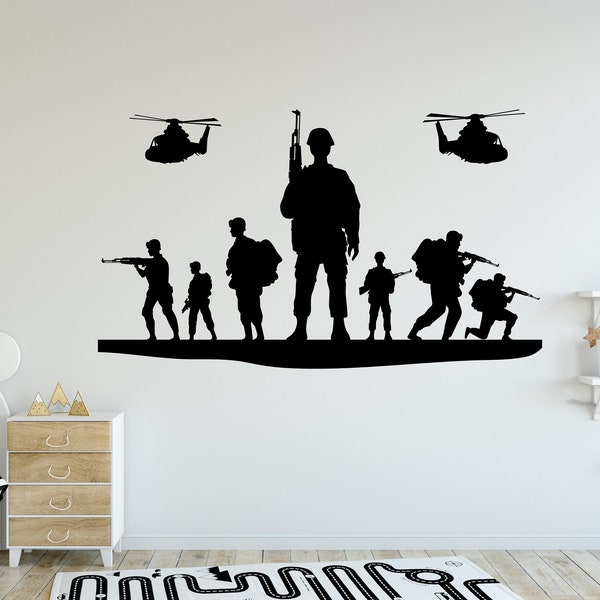 Military Wall Decals - Etsy