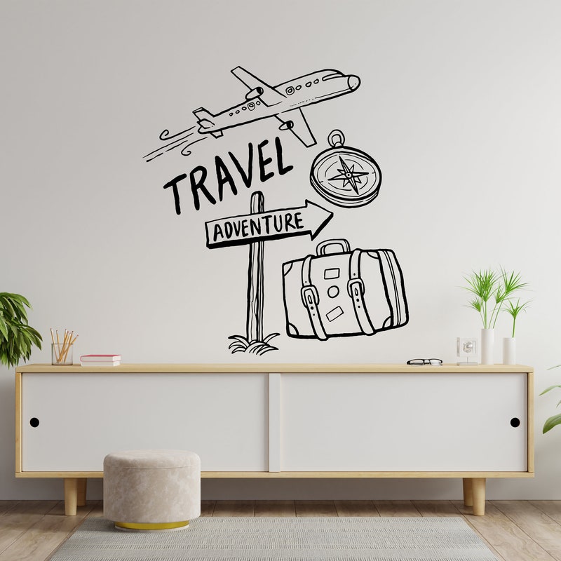 Travel Wall Decal - Etsy