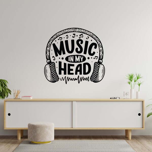Music Wall Decal - Etsy