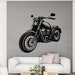 Motorcycle Decal Biker Sticker Motorcross Decor Old School Bike Decal ...
