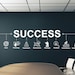 Success Wall Decal,office Decal, Office Wall Art,office Decor ...