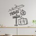 Travel Wall Decaltravel Wall Stickerairplane Decal Flight - Etsy