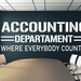 Accounting Departament Wall Decal,office Decal, Office Wall Art,office ...