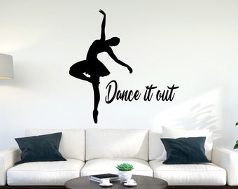 Ballet Wall Decal | Etsy