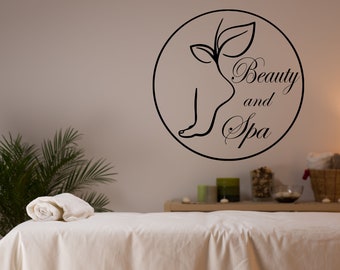 Spa Facial Wall Decal - Etsy