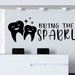 Dental Clinic Wall Decal Tooth Wall Decal Teeth Wall Sticker Oral Wall ...