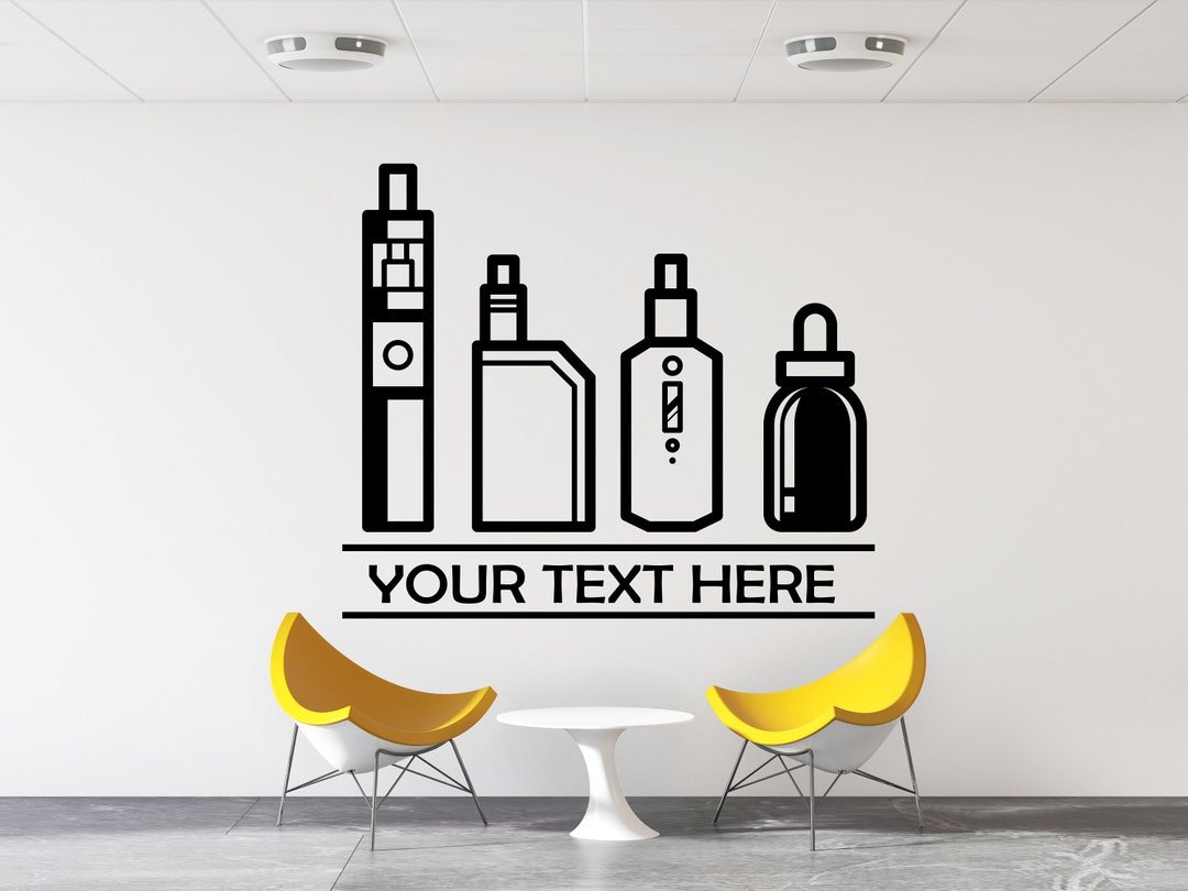 Vape Shop Decal ,window Sticker ,smoke Shop Decor, Vape Sticker ...