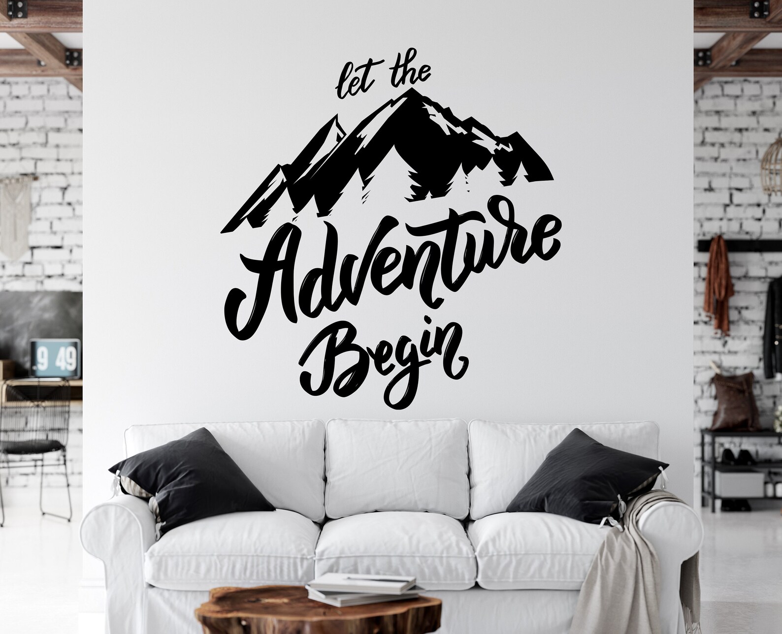 Campfire Decal Home Design Camper Wallstickers Happy Campers - Etsy