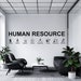 Human Resources Wall Decal,office Decal, Office Wall Art,office Decor ...