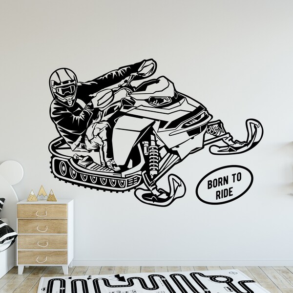 Snowmobile Wall Art - Etsy
