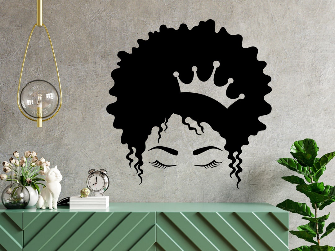 Beautiful Woman Wall Decal Girl Wall Sticker Quote Beauty Salon Wall ...