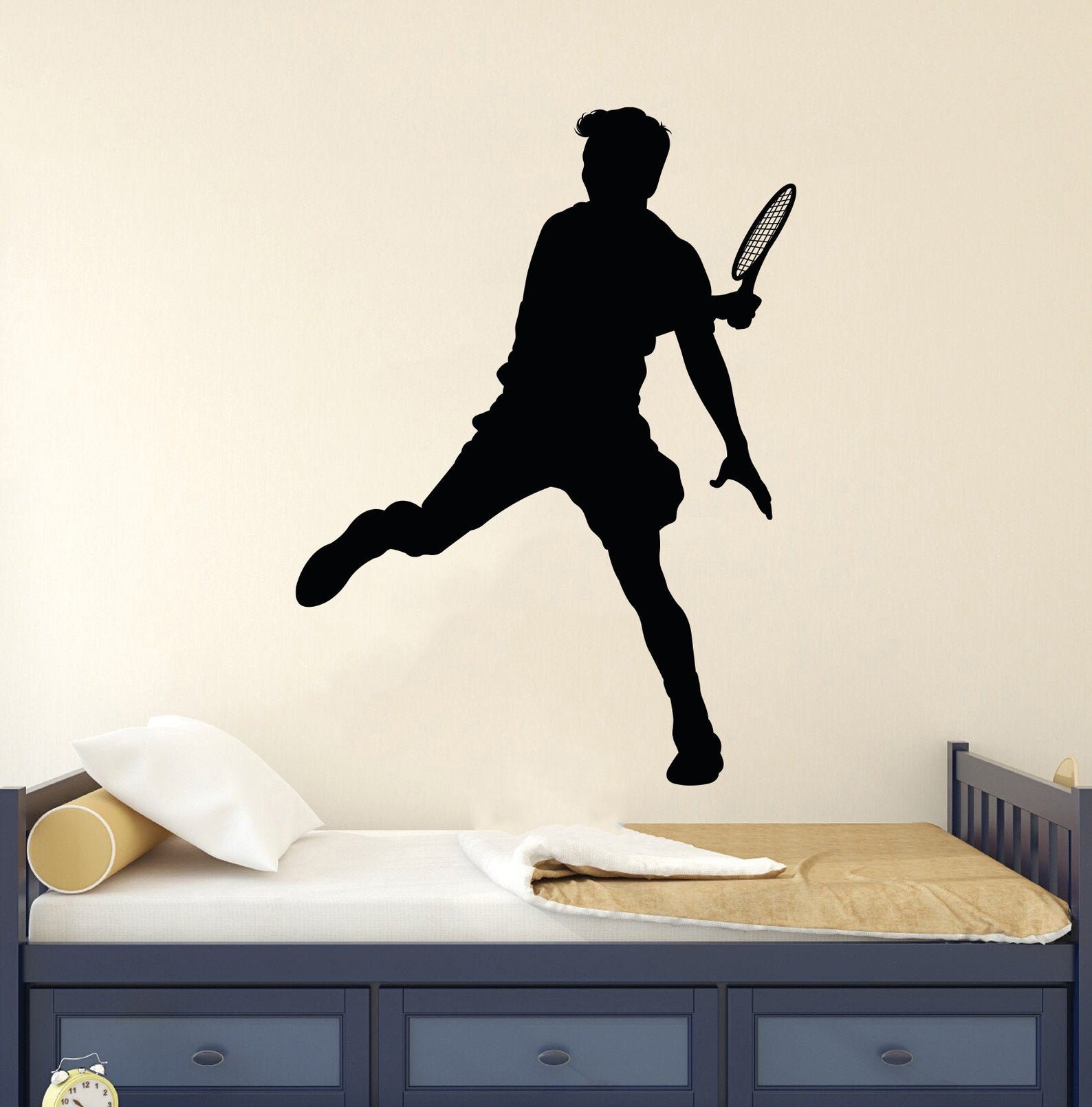 Tennis Decal Sports Decal Tennis Sticker Tennis Wall Decal - Etsy