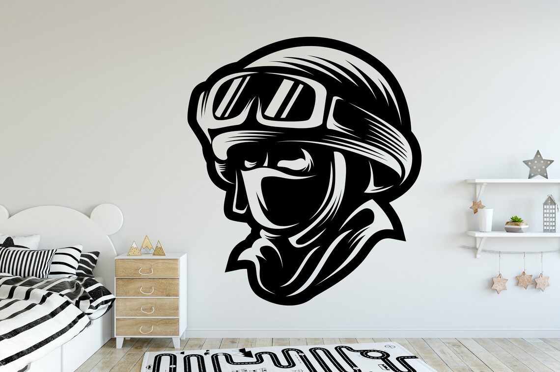 Soldier Wall Decal War Wall Sticker Military Wall Decal War - Etsy
