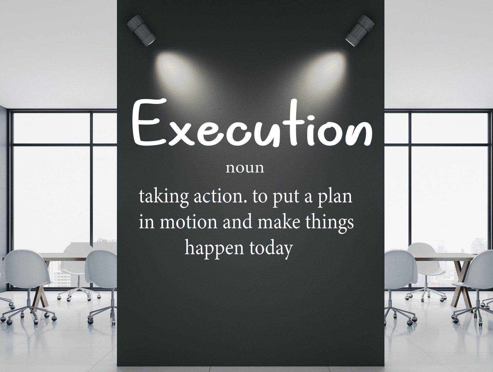 Execution Wall Decaloffice Wall Decaloffice Decal Office - Etsy