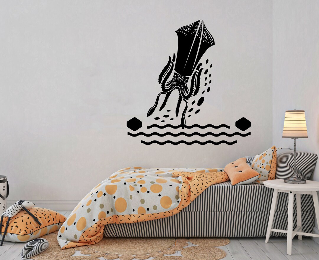 Scuba Diving Wall Decal Scuba Wall Sticker Ocean Wall Art Swiming Decal ...