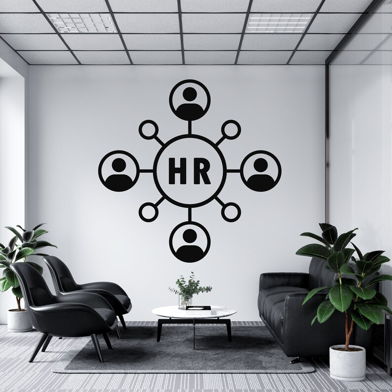 Office Wall Decal Human Resources Wall Sticker Office Decor Inspire ...