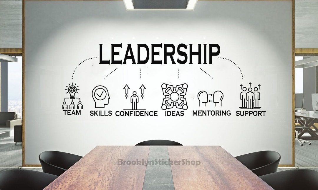 Leadership Office Wall Decal,office Wall Decal,office Wall Sticker ...