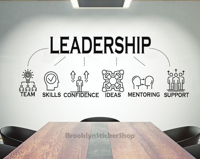 Leadership Office Wall Decal,office Wall Decal,office Wall Sticker ...