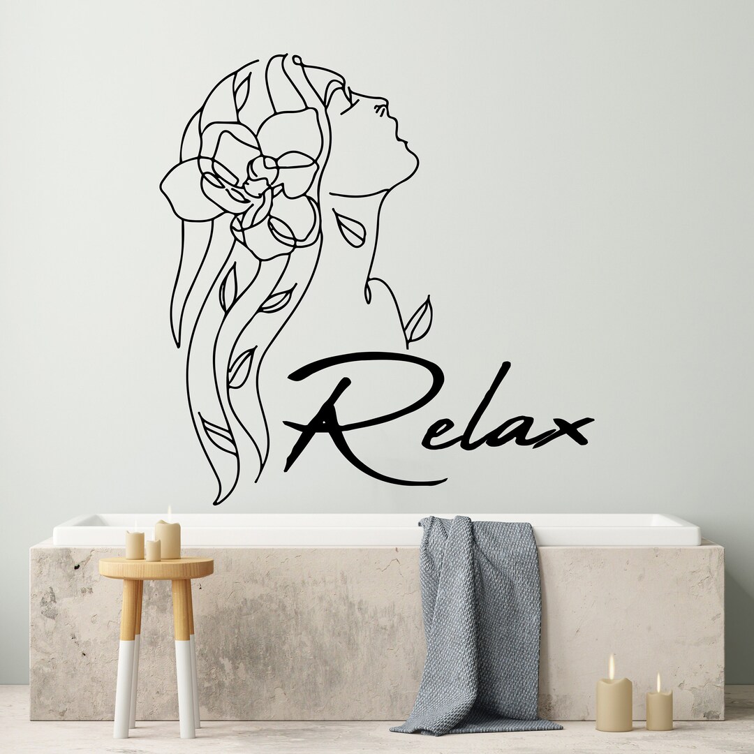 Wall Decals Spa Therapy Beauty Decal Vinyl Sticker SPA Beauty Salon Art ...