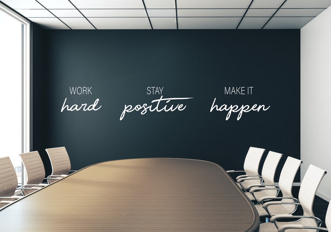 Office Quotes Wall Decal,office Wall Decal,office Decal, Office Wall ...