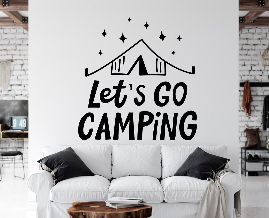 Campfire Decal Home Design Camper Wallstickers Happy Campers Decal ...