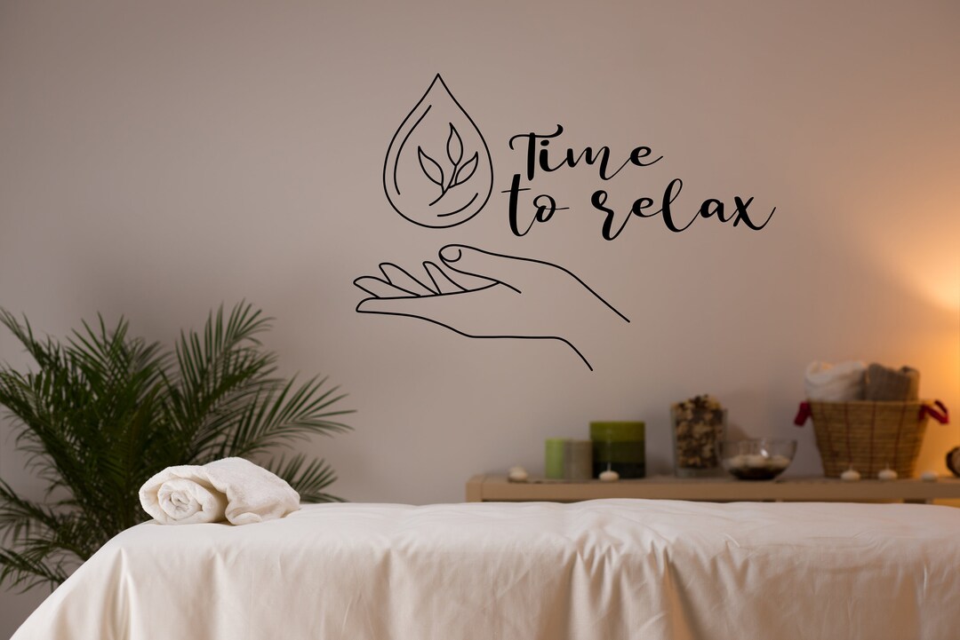 Wall Decals Spa Therapy Beauty Decal Vinyl Sticker SPA Beauty Salon Art ...