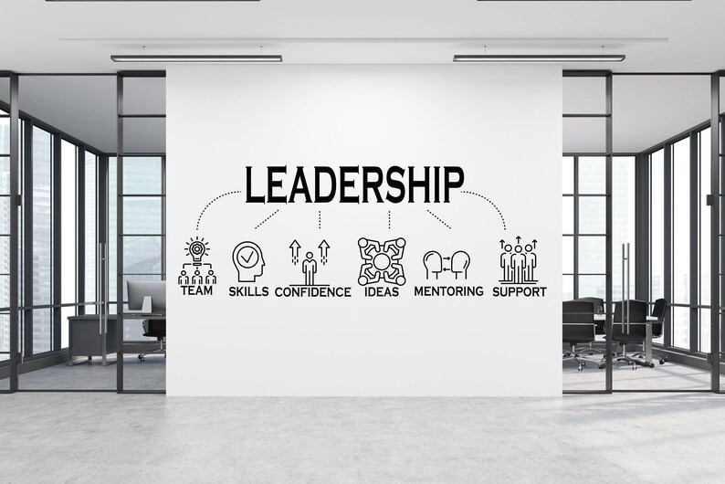 Leadership Office Wall Decal,office Wall Decal,office Wall Sticker ...