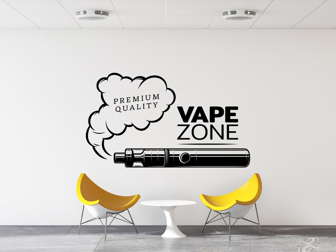 Vape Shop Decal ,window Sticker ,smoke Shop Decor, Vape Sticker, Vapor ...