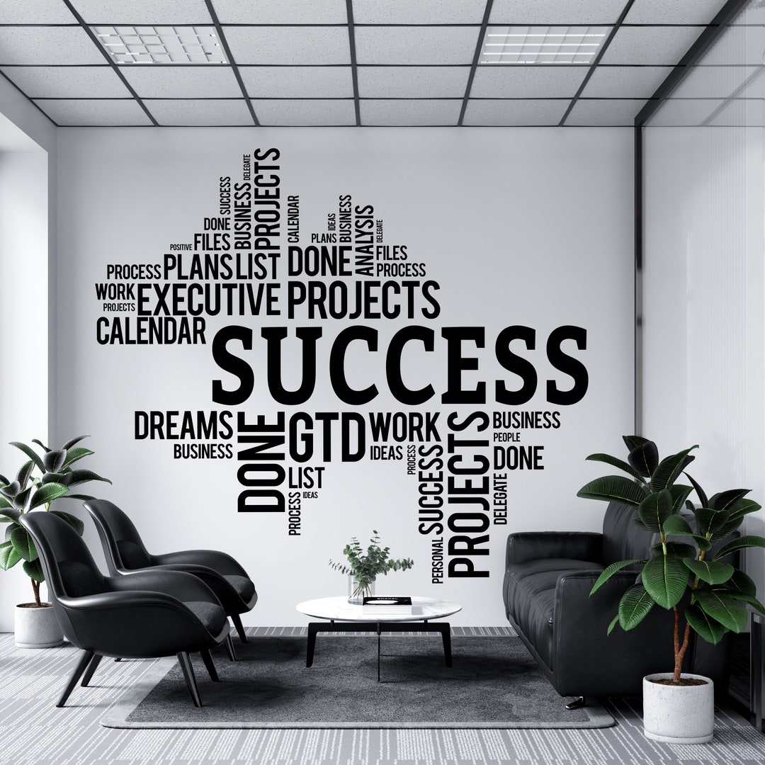 Office Wall Decal,office Decal, Office Wall Art,office Decor,typography ...