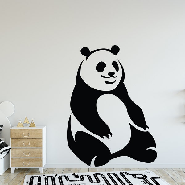 Panda Decal - Etsy