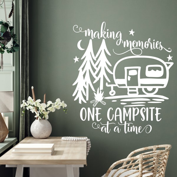 Camper Wall Decal - Etsy