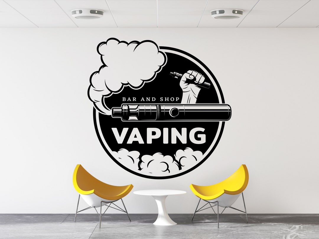 Vape Shop Decal ,window Sticker ,smoke Shop Decor, Vape Sticker, Vapor ...