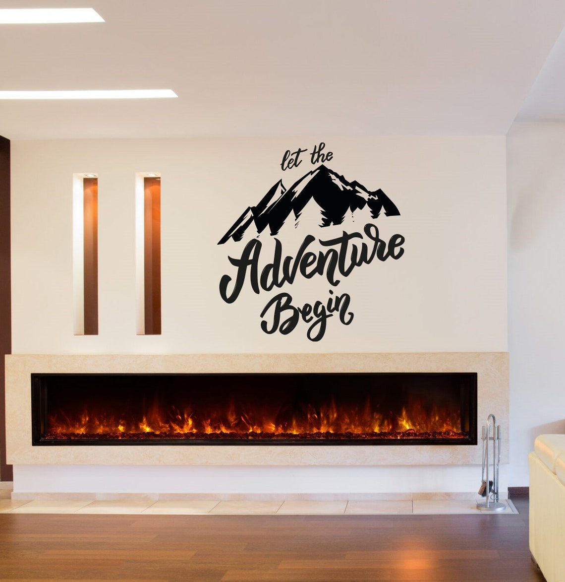 Campfire Decal Home Design Camper Wallstickers Happy Campers - Etsy