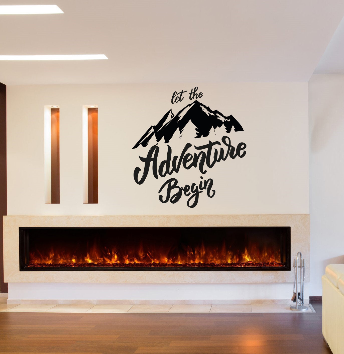 Campfire Decal Home Design Camper Wallstickers Happy Campers | Etsy