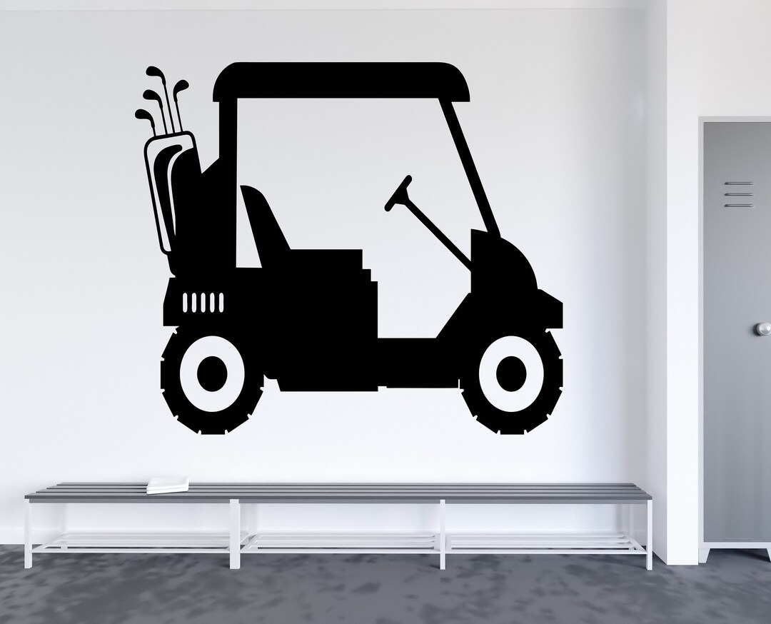 Golf Wall Decal Golf Wall Sticker Golf Wall Art Sports Wall Decal ...
