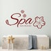 Wall Decals Spa Therapy Beauty Decal Vinyl Sticker SPA Beauty Salon Art ...